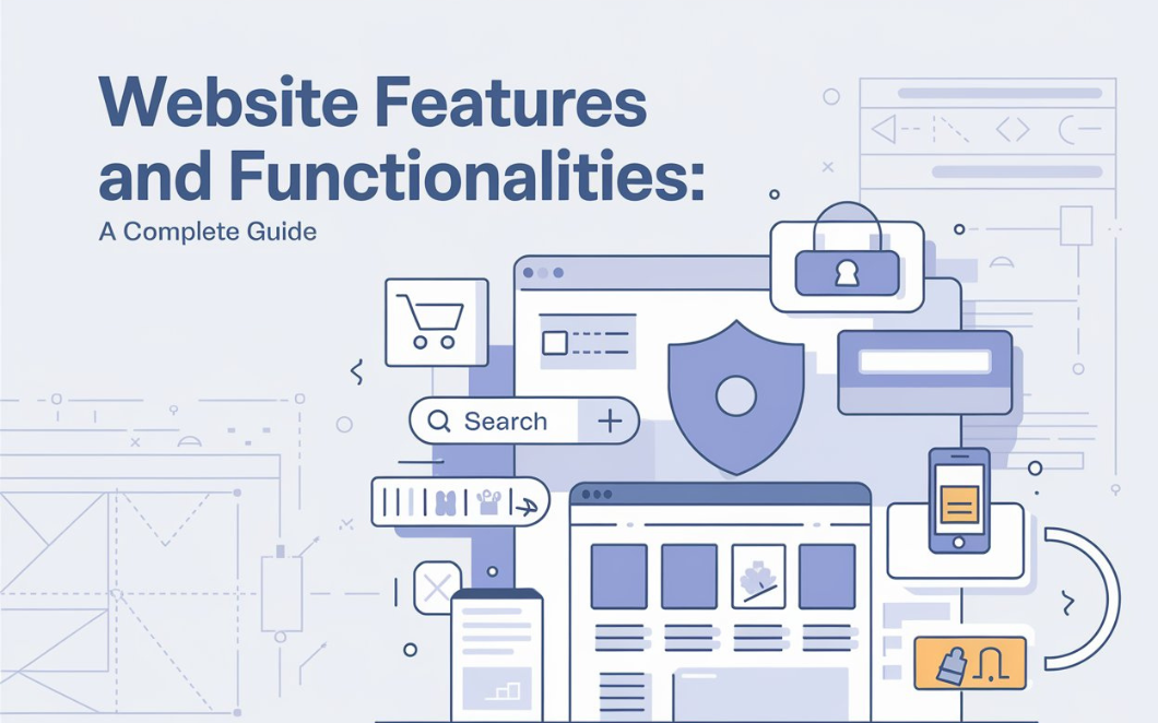 Website Features And Functionalities : A Complete Guide 2024